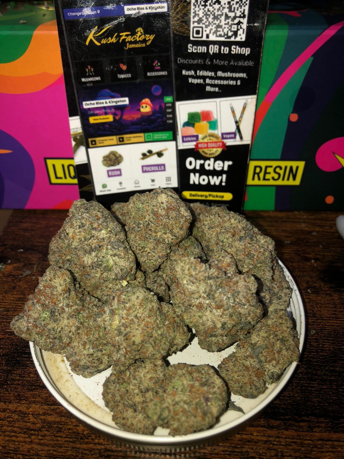 Snow Cap junky (exotics) A++ - Kush Factory Jamaica - Liguanea | Weed ...